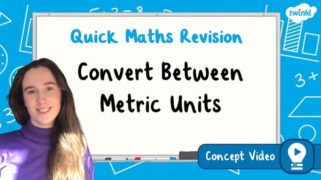 👉 Convert Between Metric Units | KS2 Maths Concept Video 👉 Convert Between Metric Units | KS2 Maths Concept Video
