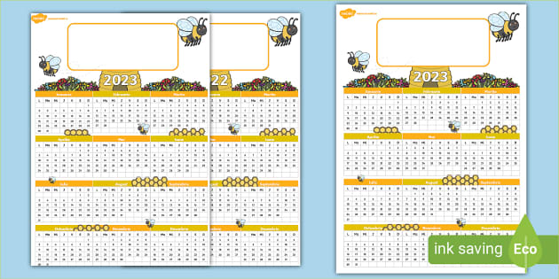 Clasa albinuțelor - Calendar 2022-2023 (teacher made)