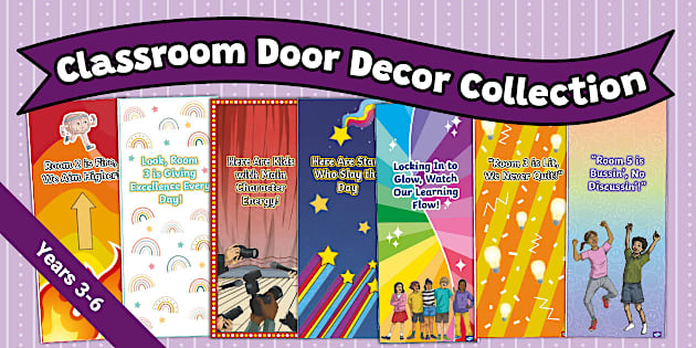 Classroom Door Displays Collection 3-6