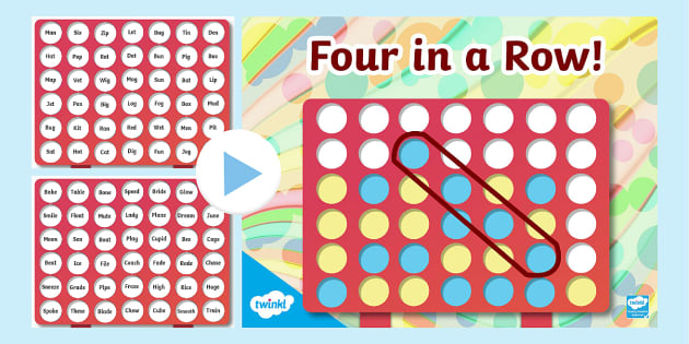 ESL Four in a Row Phonics Edition (teacher made) - Twinkl