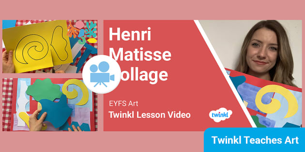 Making an Artwork Inspired by Henri Matisse | EYFS Art