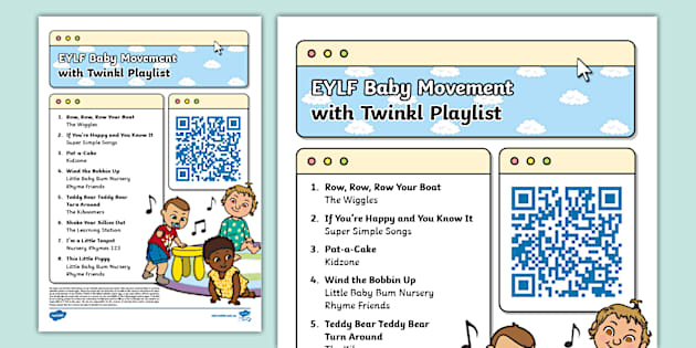 Early Years Baby Movement with Twinkl Playlist - Twinkl