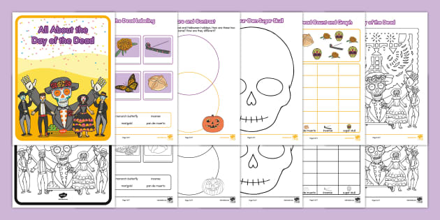 All About The Day Of The Dead Activity Booklet