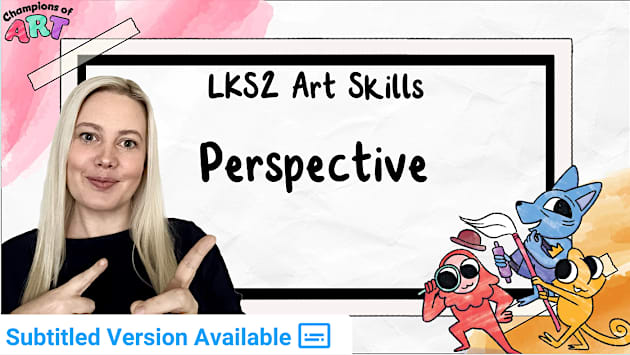 Perspective Art Concept Video - Champions of Art: Woodland Gallery Lesson 1