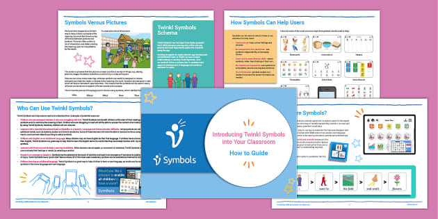 FREE! - Using Twinkl Symbols in Your Classroom - Teacher Guide