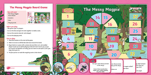 The Messy Magpie Board Game