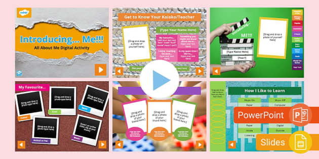 Introducing... ME! Digital All About Me Activity - Twinkl