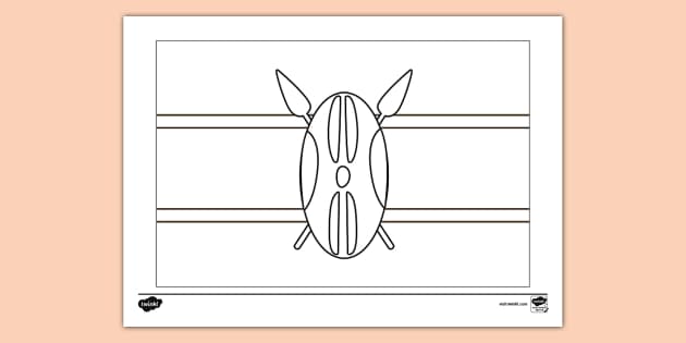 Kenya Flag Colouring (ティーチャーメイド) - Twinkl