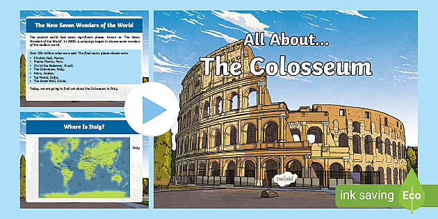 KS2 All About the Colosseum PowerPoint | KS2 Roman History