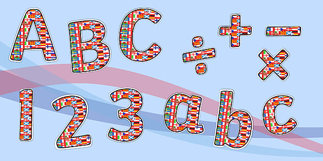 Euro 2020 Football Display Lettering (teacher made) - Twinkl