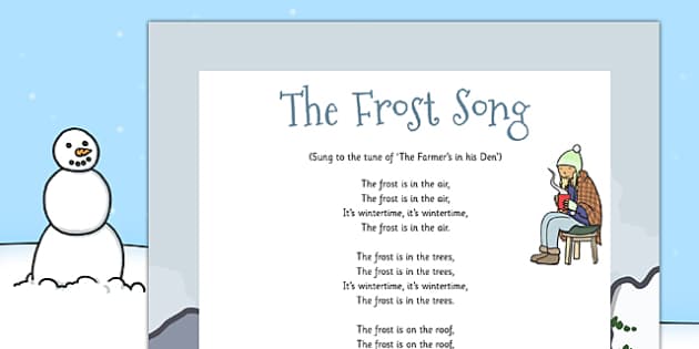 The Frost Song (teacher made)