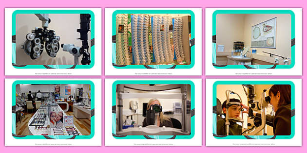 Opticians Display Photos (teacher made)