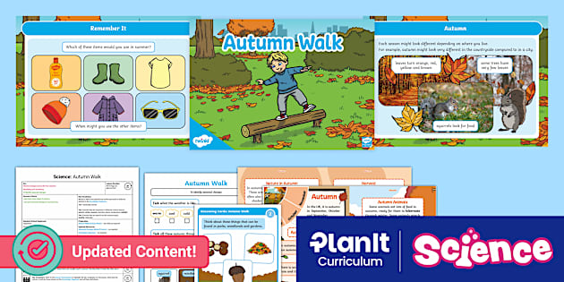 Seasonal Changes Year 1 | Seasonal Changes Lesson Plans