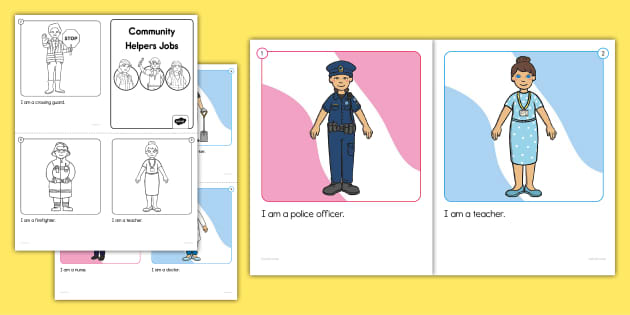 Community Helpers Early Emergent Reader