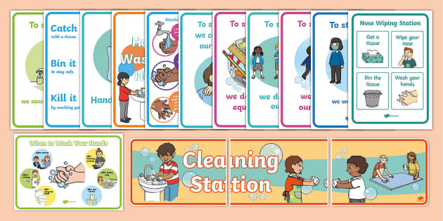 Return to School Hygiene Resource Pack - Twinkl