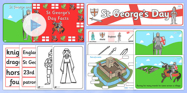 St Georges Day Resource Pack (teacher made) - Twinkl