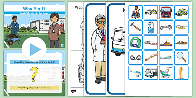 Geography Junior Infants People at Work Pack - Twinkl