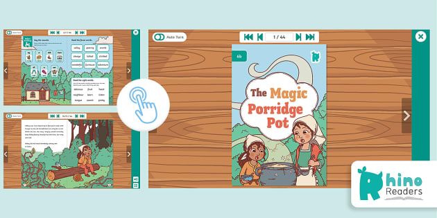 Level 6b Decodable Readers: The Magic Porridge Pot - Twinkl