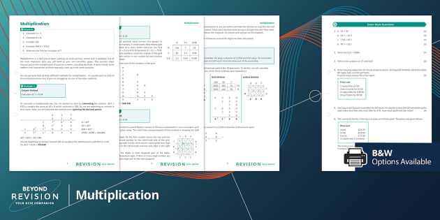👉 Multiplication (teacher made) - Twinkl