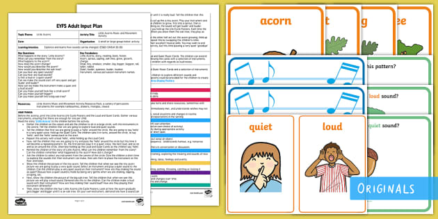 EYFS Music & Movement | Little Acorns Plan & Resource Pack