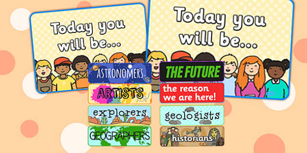 👉 Today You Will Be Display Pack (teacher made) - Twinkl