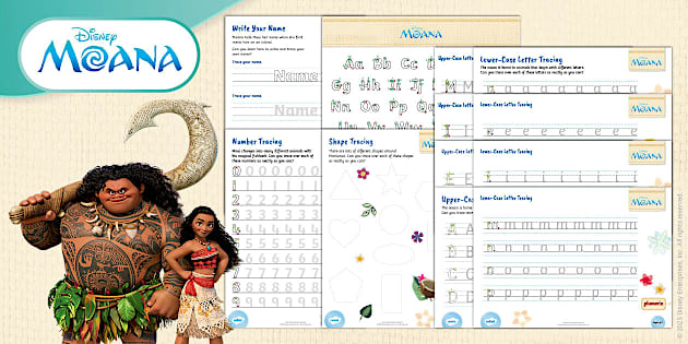 Twinkl | Disney | Moana: Fine Motor Skills Pack - Twinkl