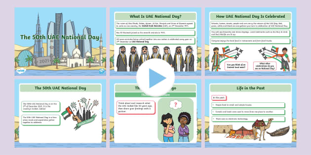 The 50th UAE National Day Presentation