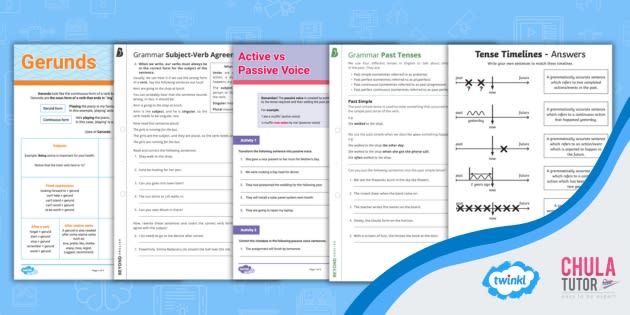 Twinkl x Chula Tutor: IELTS Grammar Worksheet Pack