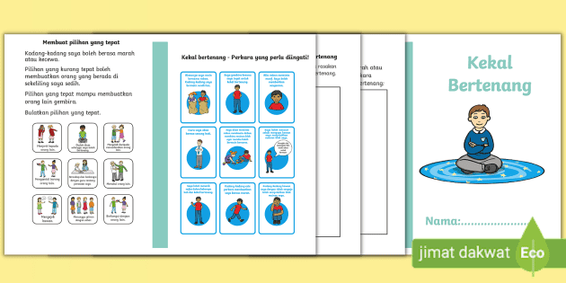 Buku Nota Kecil - Kekal Bertenang (teacher made) - Twinkl