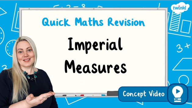 👉 Imperial Measures | KS2 Maths Concept Video - Twinkl