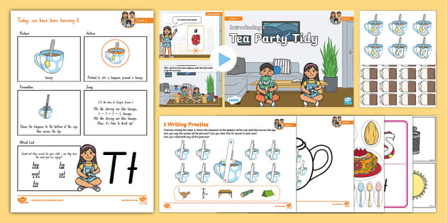 't' Lesson Pack - Level 2 Week 1 Lesson 3 - Twinkl