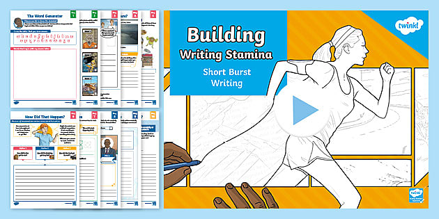LKS2 Building Writing Stamina: Short Burst Writing Morning Activity Pack