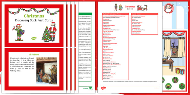 Christmas Discovery Sack | Christmas Activities for Kids