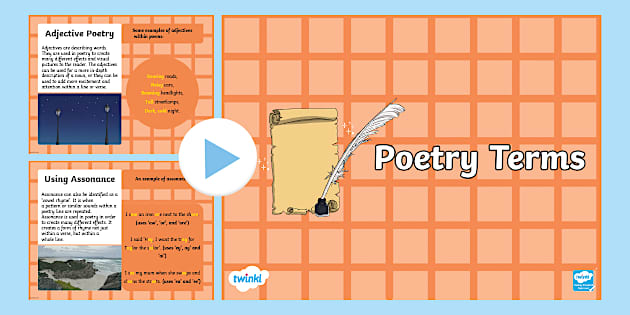 Poetic Devices - Definitions, Examples & Teaching Resources Poetic Devices - Definitions, Examples & Teaching Resources