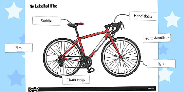 Label a Bike Worksheet / Activity Sheet - label, bike, worksheet