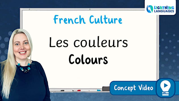 👉 * NEW * Lightning Languages | French | Colours Culture Concept Video