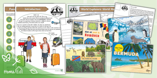 Travel the Globe with Twinkl Home Ed World Explorers