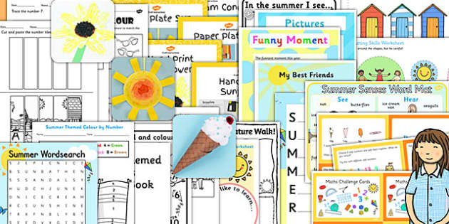 KS1 Summer End of Year Activity Pack - KS1 Transition Ideas