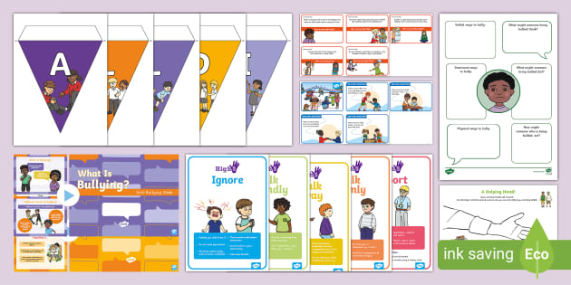 Anti-Bullying Week First Level Resource Pack (teacher made)