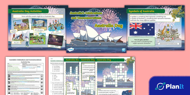 Y3 HASS Australia Celebrations Commemorations Australia Day