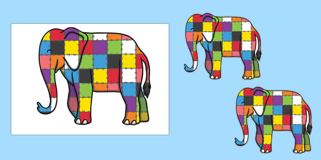 👉 Editable Signs to Support Teaching on Elmer - Twinkl