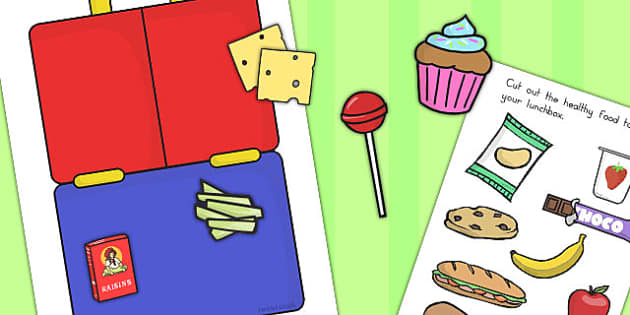 Healthy Eating Lunch Activity (teacher made)