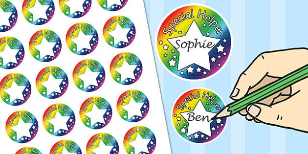Special Helper Badges - special, helper, badges, special helper