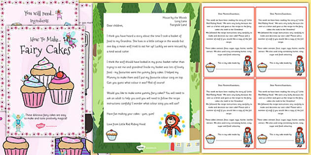 Little Red Riding Hood Cake Making Resource Pack