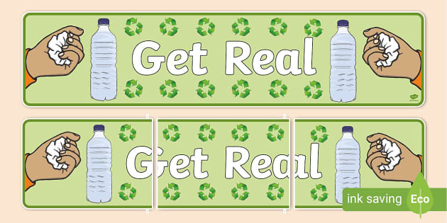 Recycling Week Display Banner (teacher made) - Twinkl