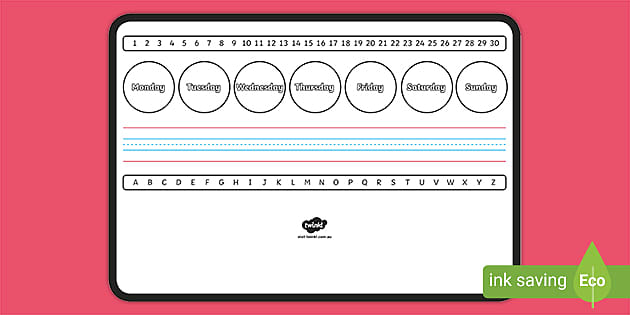 Blank Desk Mat (teacher made) - Twinkl