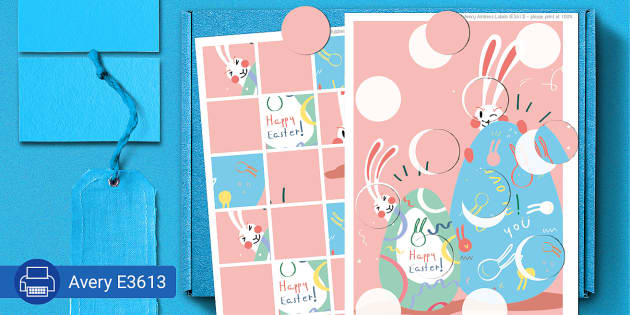 Bunny & Eggs | Fix the Picture Sticker Activity - Twinkl