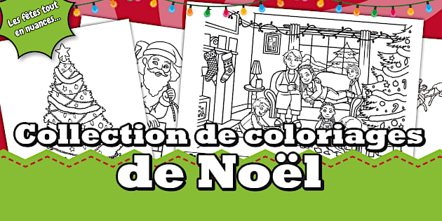 Collection de coloriages de Noël