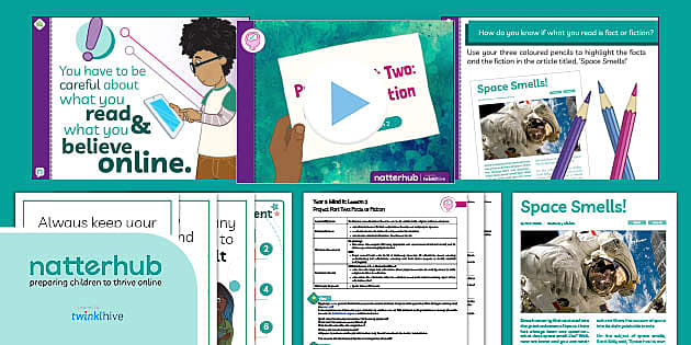 Year 5 Fake News & Clickbait E-Safety Lesson | Natterhub | Twinkl
