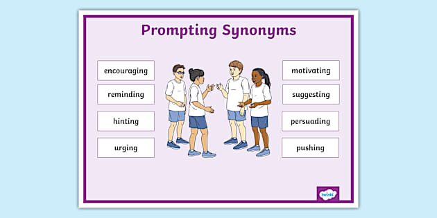 prompting synonym